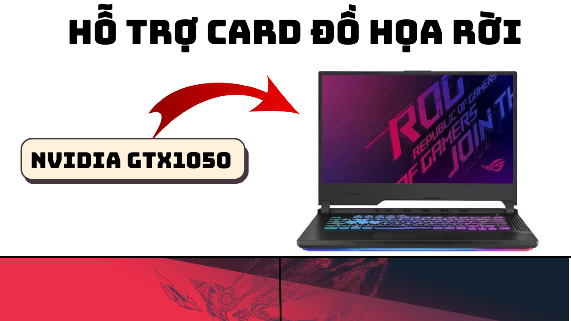 Laptop Gaming Asus ROG Strix G531 Cũ - Cấu Hình Mạnh - Giá Rẻ - Trả Góp 0%